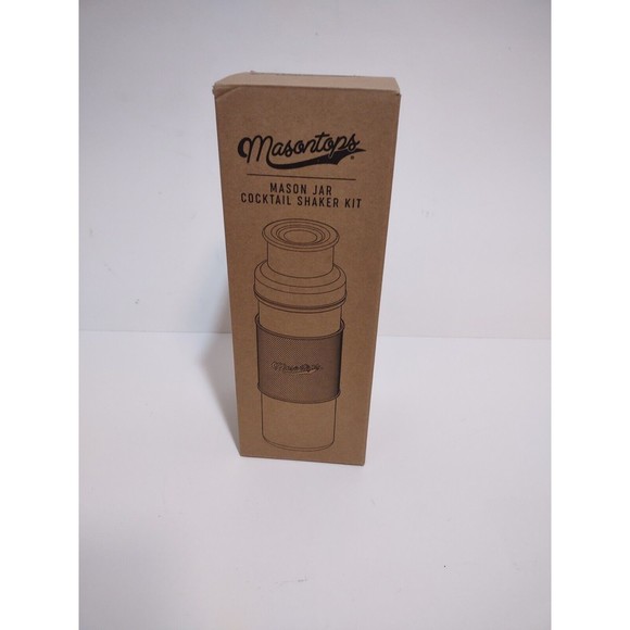 Masontops | Dining | Masontops Mason Jar Cocktail Shaker Kit Fabfitfun ...